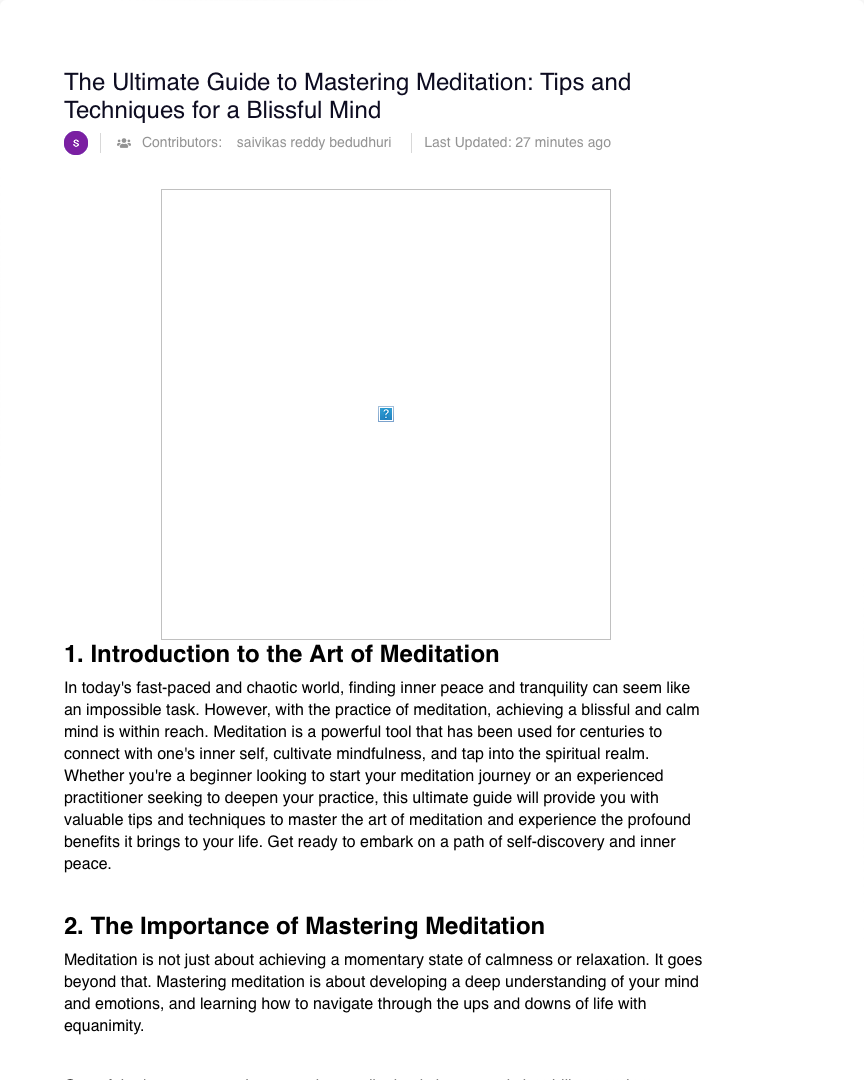 The Ultimate Guide to Mastering Meditation: Tips and Techniques for a ... The Ultimate Guide to Mastering Meditation: Tips and Techniques for a ...